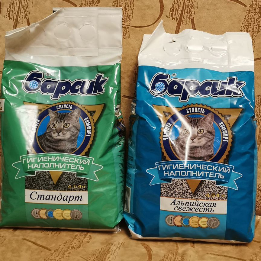 Кошачий наполнитель минеральный
