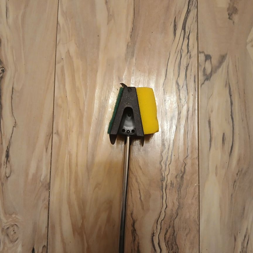 Щетка и скребок для аквариума