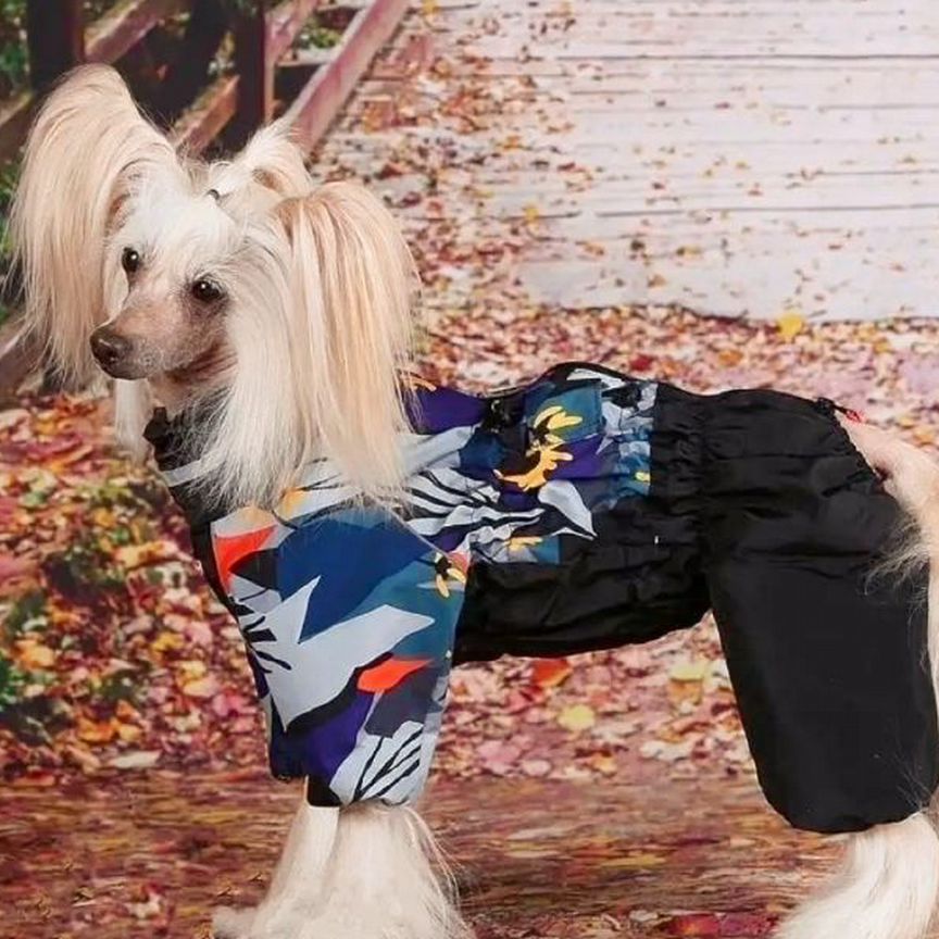 Дождевик для собаки ForMyDogs, размер 14