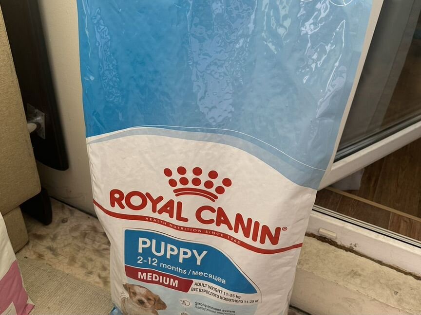 Корм royal canin medium puppy