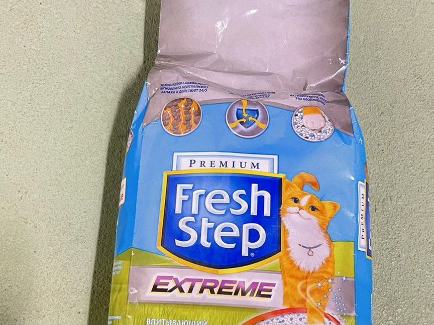 Наполнитель fresh Step 6 л оригинал