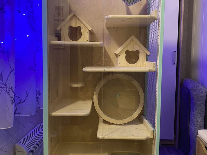 Витрина для шиншилл, дегу, белок и тд