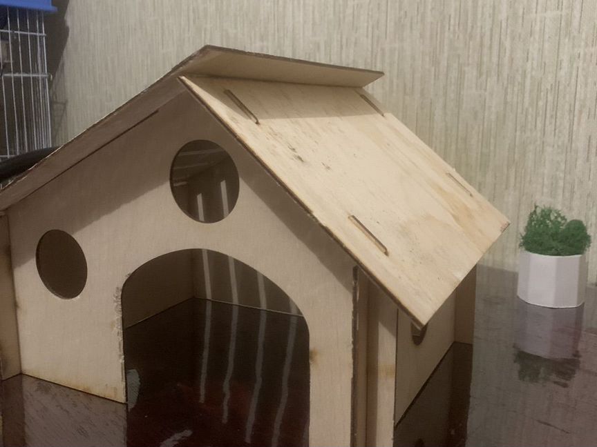 Домик для шиншиллы,свинки,крыс,дегу