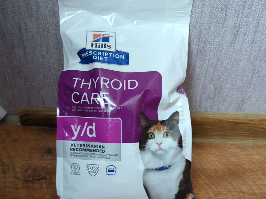Корм кошачий Hill's y/d Thyroid Care