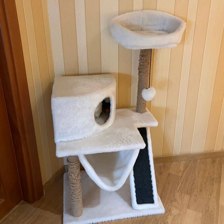 Когтеточка домик для кошки