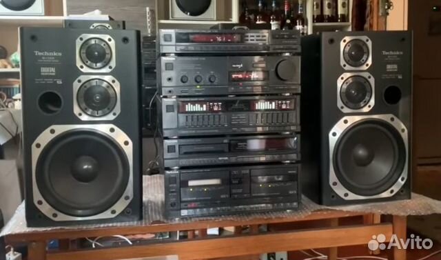 Technics X-845 пять блоков и две колонки купить в Кемерово | Электроника | Авито