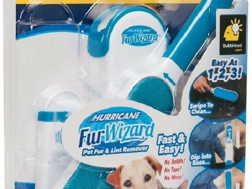 Самоочищающаяся щетка от шерсти Fur Wizard