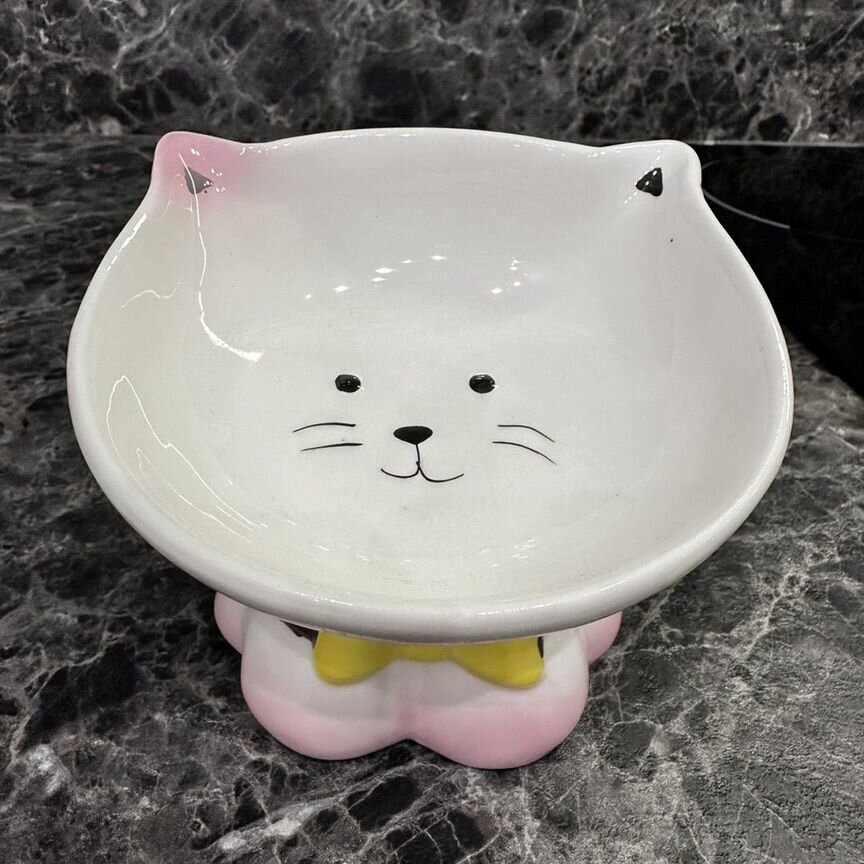 Миска для животных керамическая