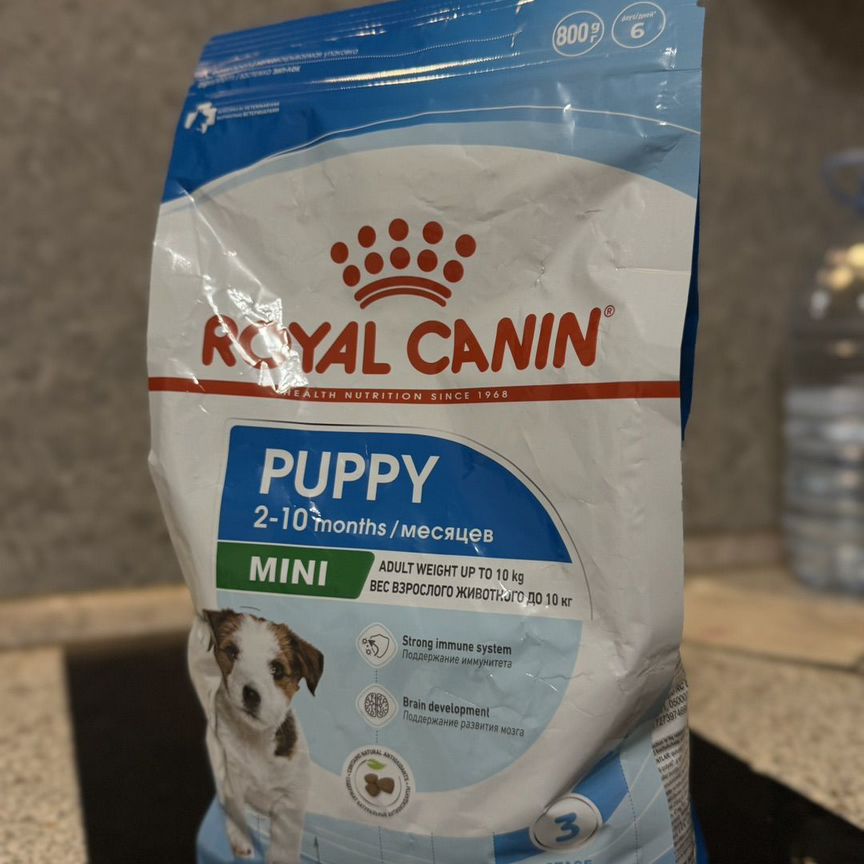 Корм для собак royal canin mini puppy
