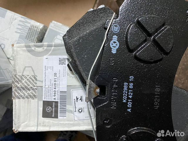 Колодки тормозные Мерседес Бенц Актрос купить в Мытищах A9604200120 | Авито