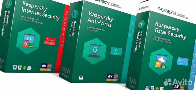 Касперский Антивирус Kaspersky Интерн Секьюр Тота купить в Москве ...