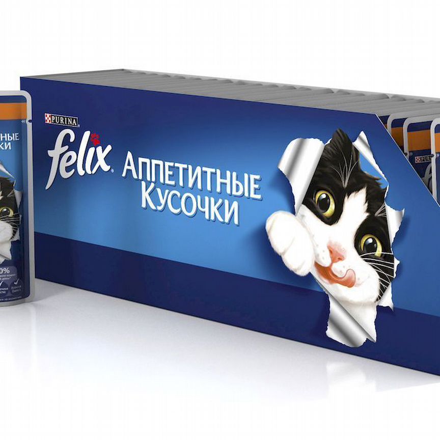 Влажный корм Феликс