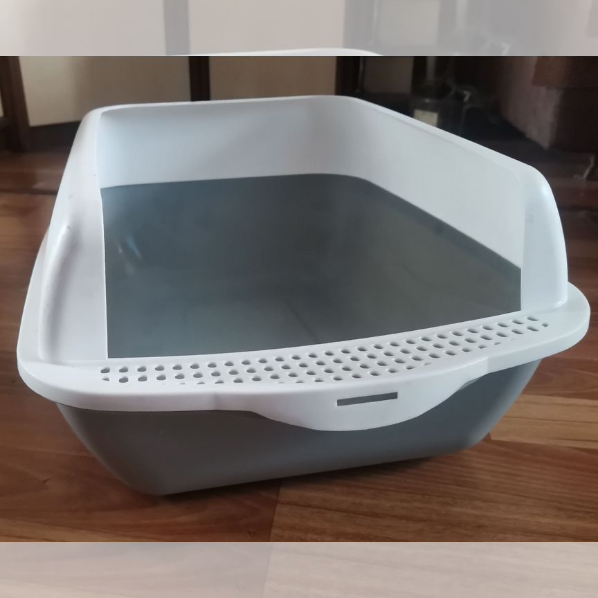Лоток для кошек большой глубокий