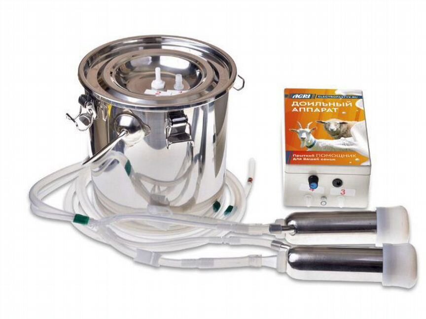 Доильный аппарат для коз