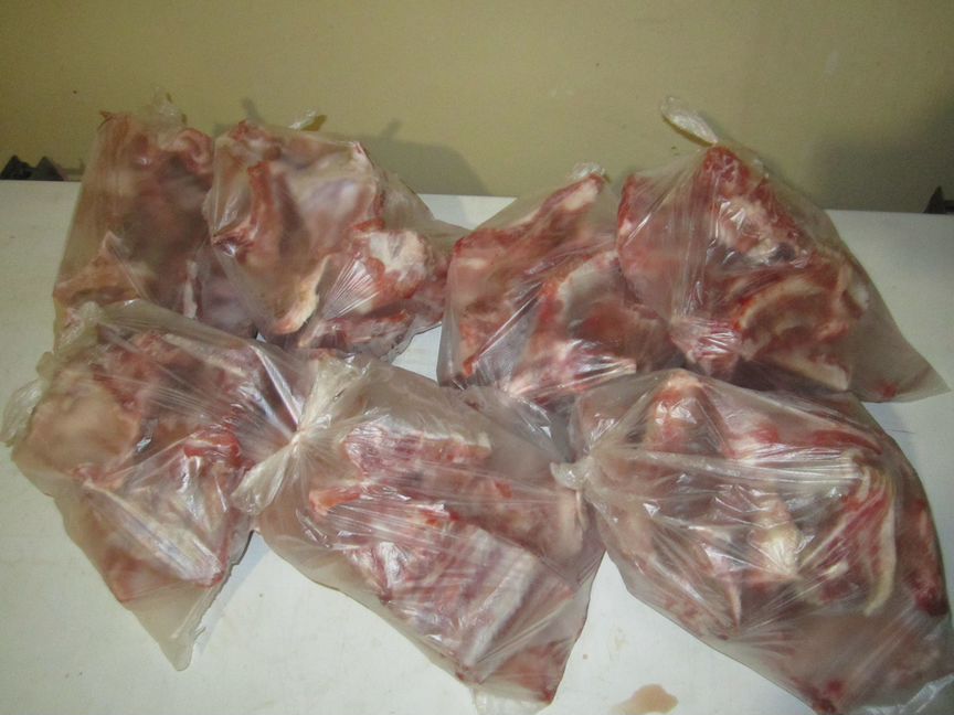 Свиные косточки рагу