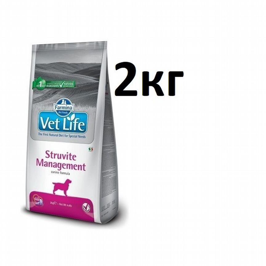 Struvite Management 2кг корм для собак