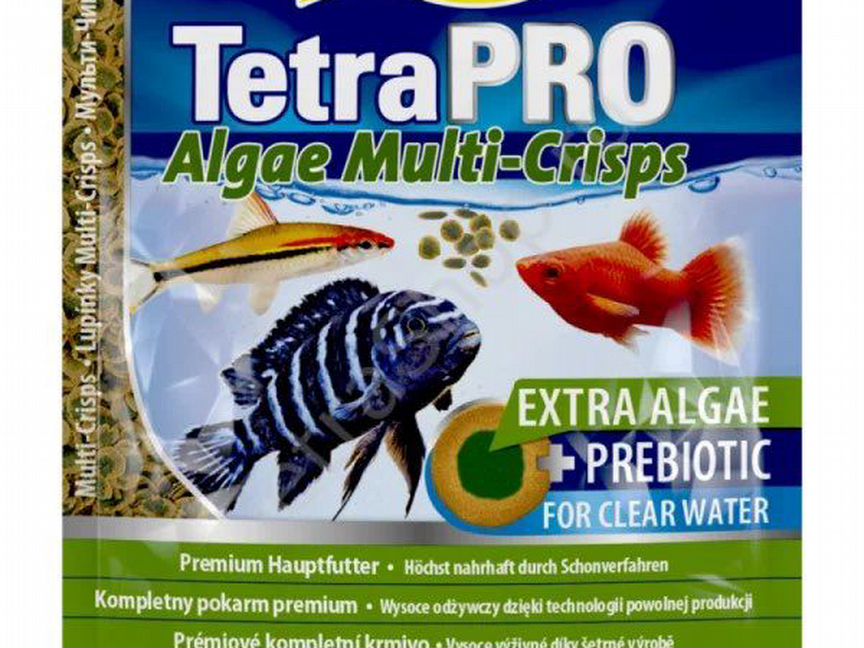 Корм Tetra pro Algae Multi-Crisps
