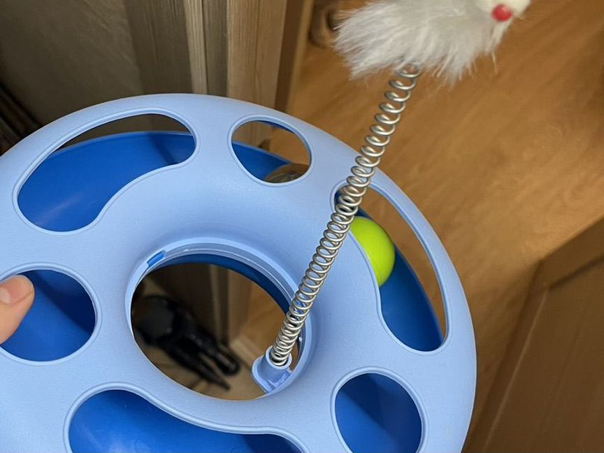 Игрушка-погремушка доя кошки