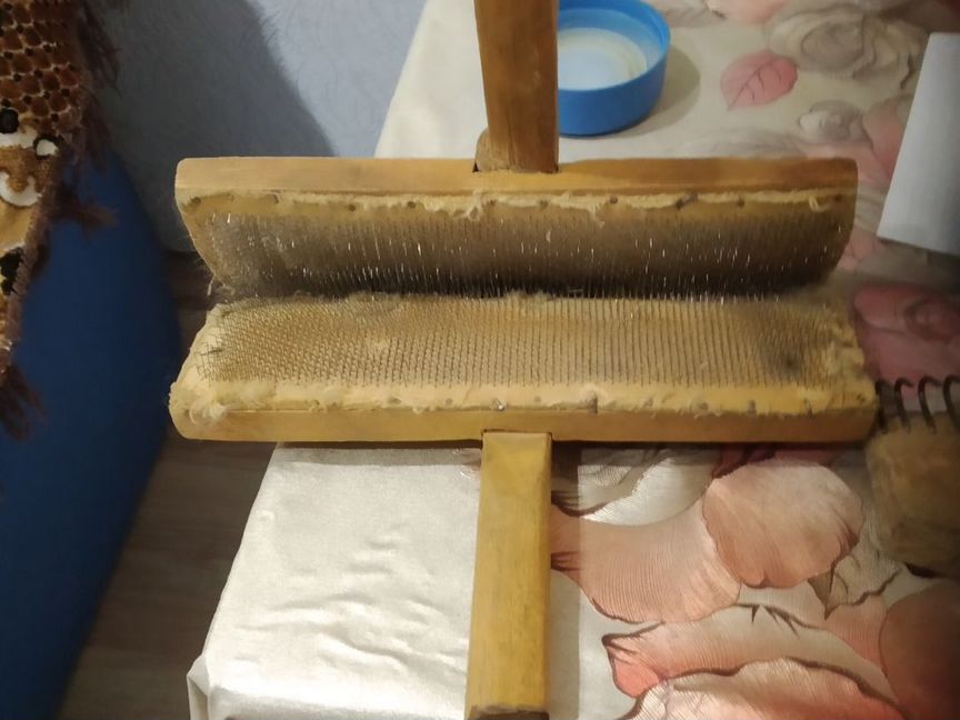 Чески для пуха и шерсти