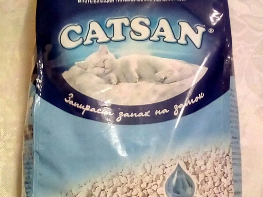 Catsan - наполнитель для кошачьего туалета 2,5 л