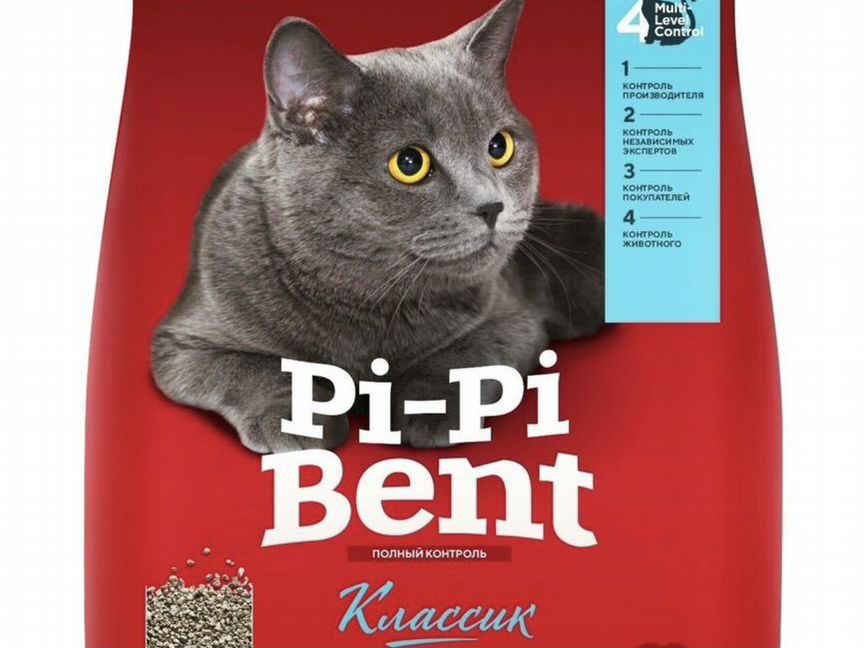Кошачий наполнитель Pi pi bent