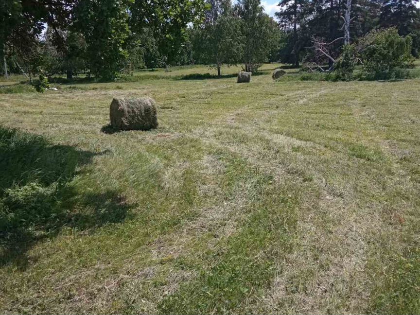 Солома в рулонах