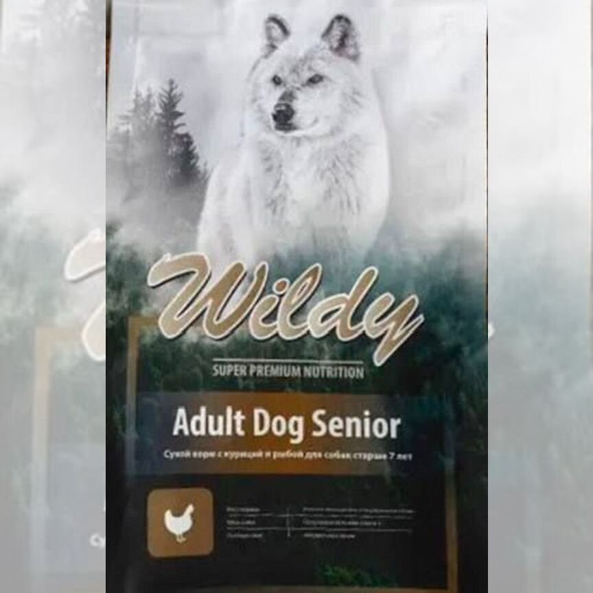 Wildy adult DOG senior для пожилых собак