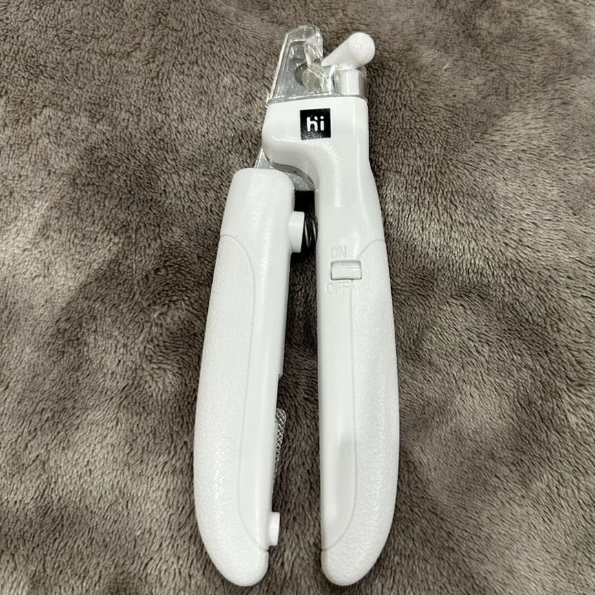 Когтерезка для собак с подсветкой и пилкой