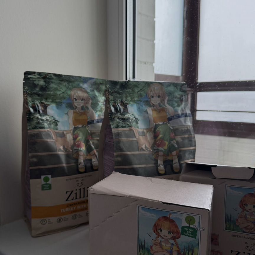 Корм для кошек zillii