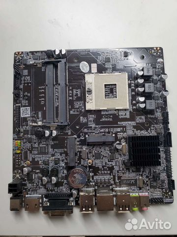Mini ITX материнская плата PGA989 купить в Москве | Электроника | Авито