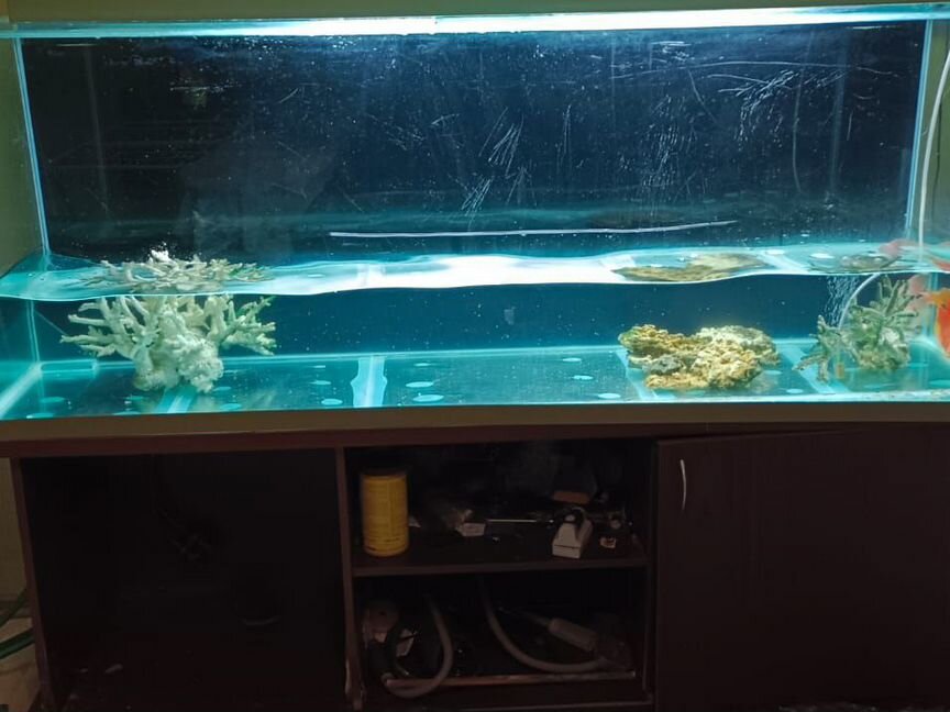 Аквариум с тумбой