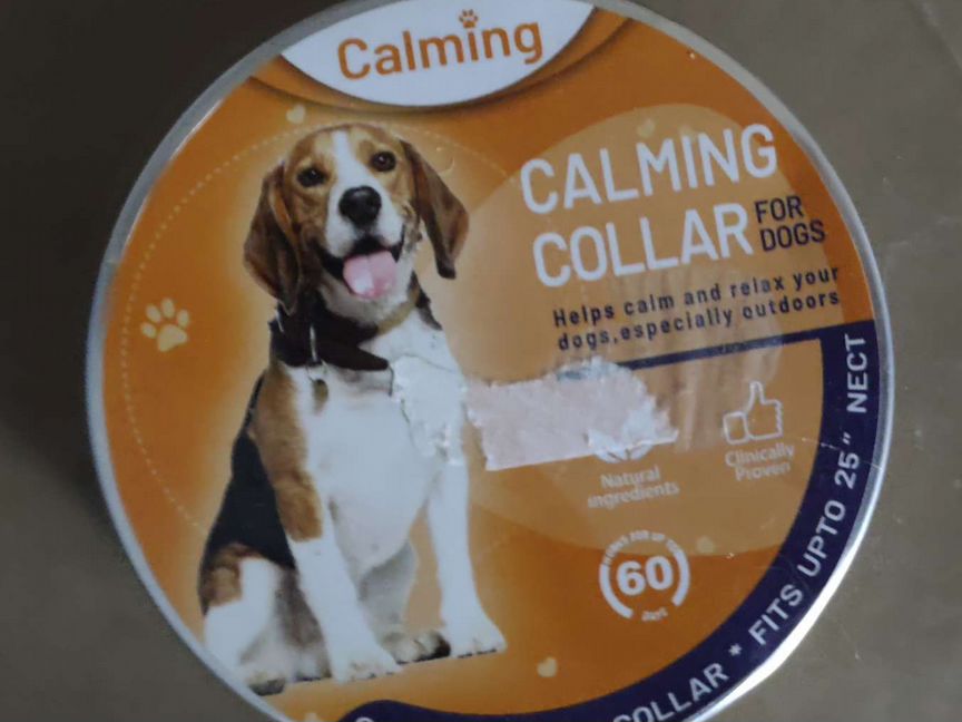 Ошейник успокаивающий для собак новый