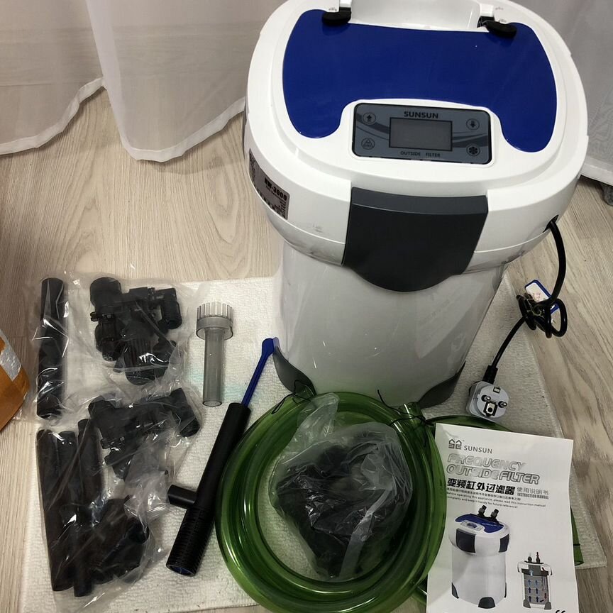 Внешний фильтр sunsun HW-3000 с уф-стерилизатором