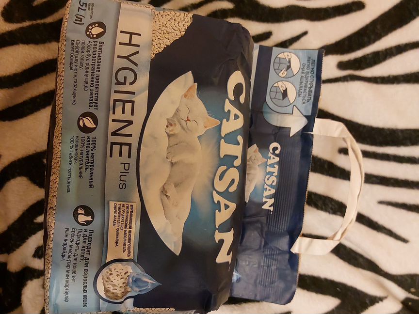 Кошачий наполнитель catsan