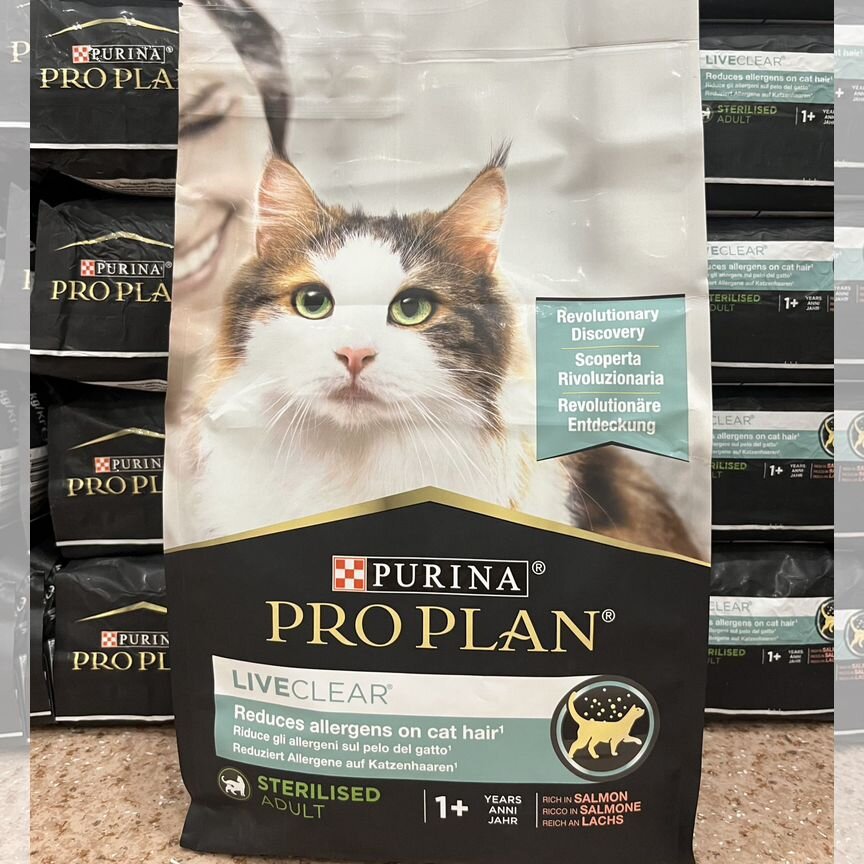 Purina pro plan live clear liveclear 1  корм для к