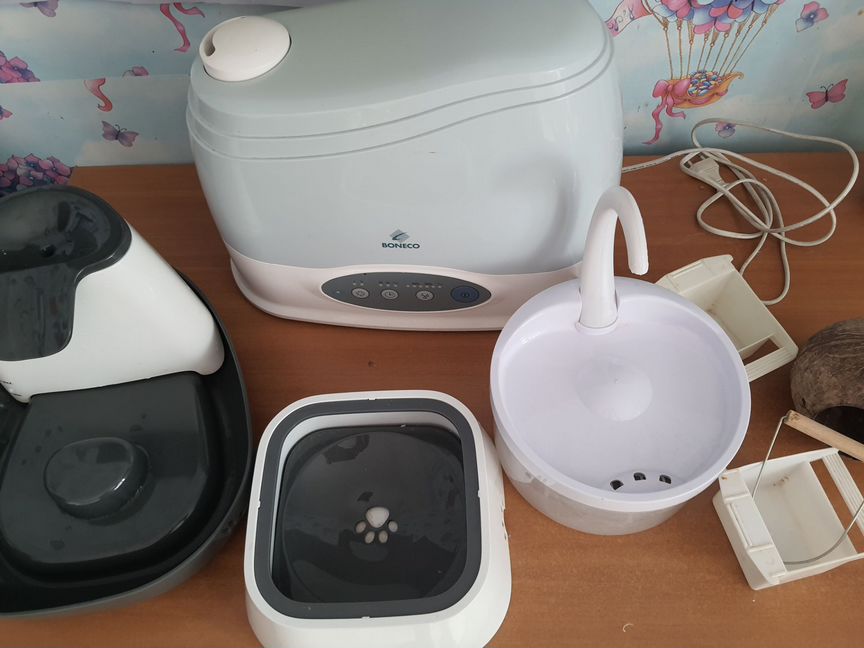 Поилки фонтанчик купалка