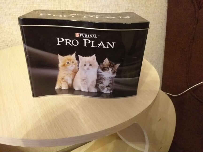 Коробка для хранения кошачьего корма