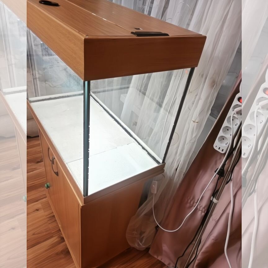 Аквариум с тумбой 100л