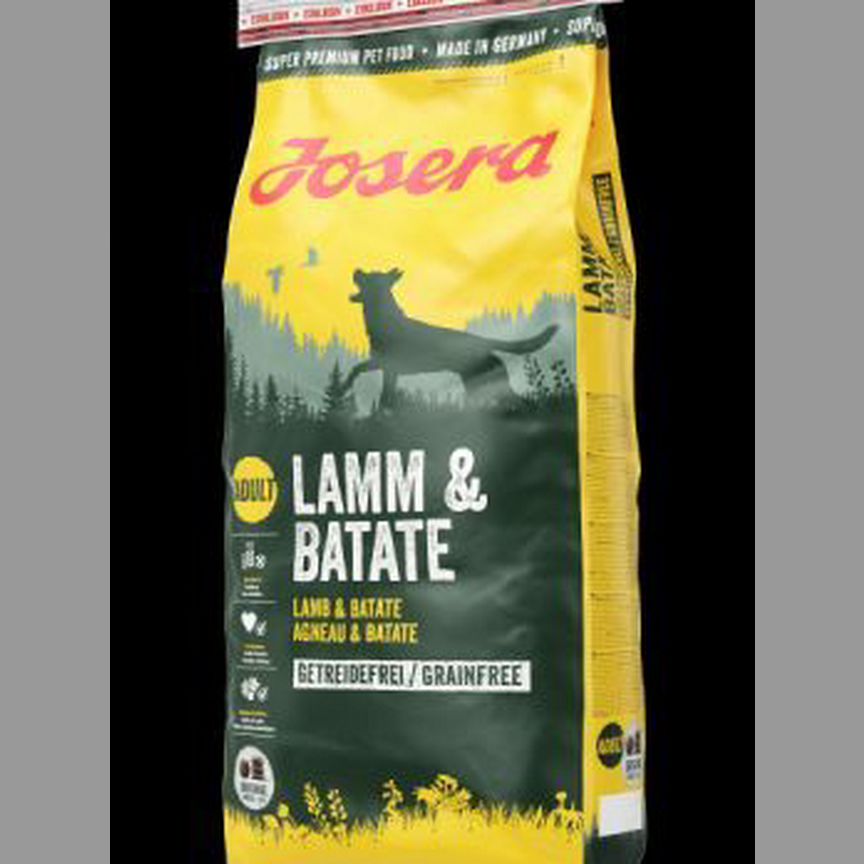 Корм для собак Josera Lamb & Batate