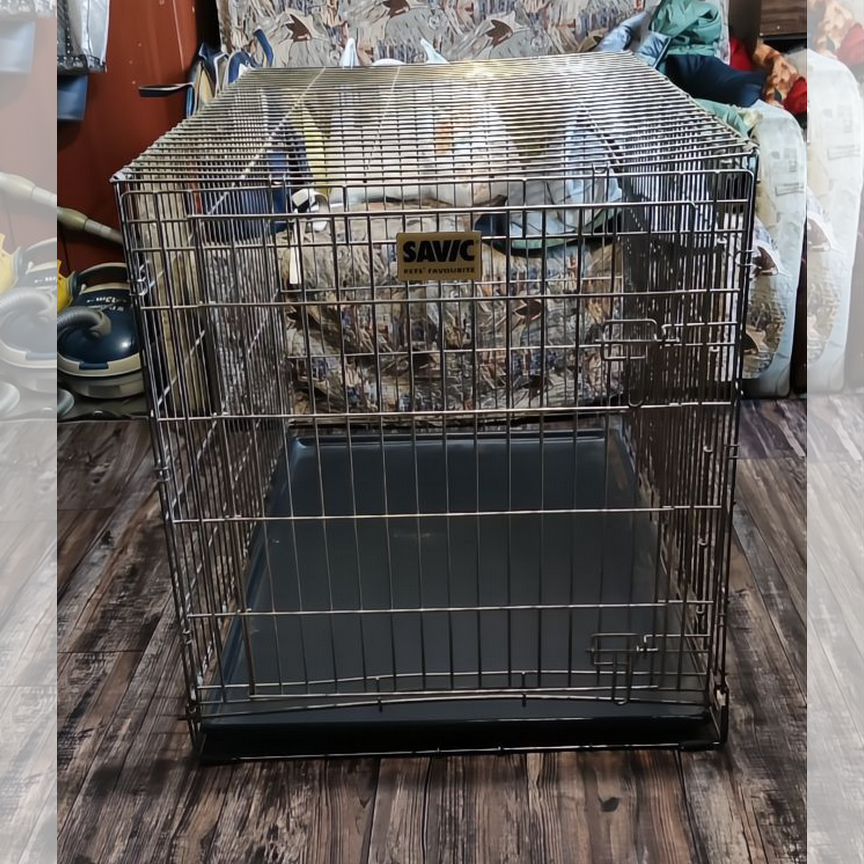 Клетка savic для животных металлическая Б/У