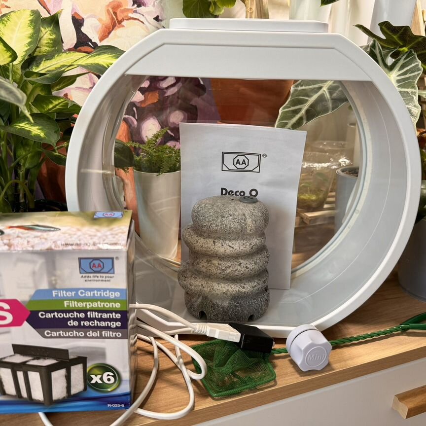 Аквариум 10 л бу deco O Mini UPG