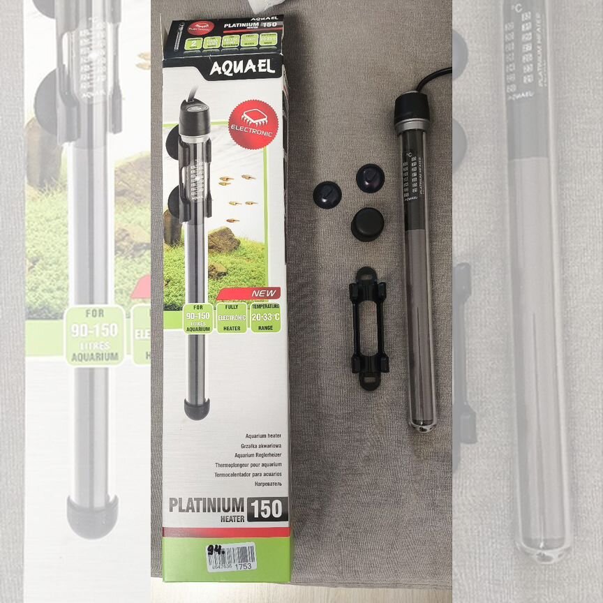 Нагреватель aquael platinum heater 150