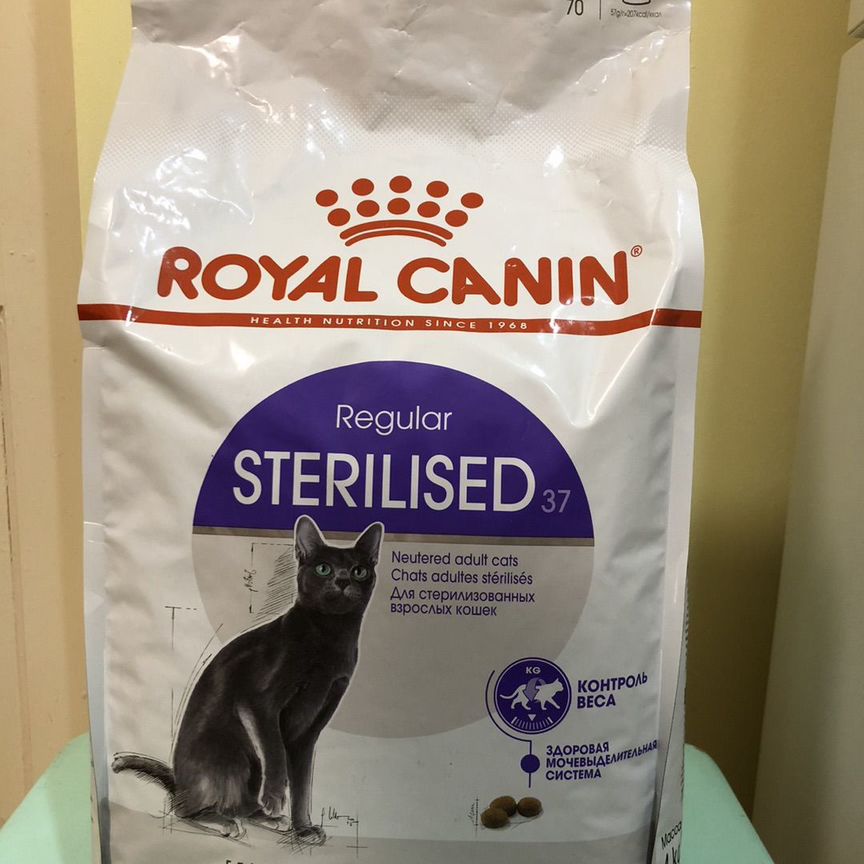 Сухой корм для кошек royal canin sterilised 4 кг