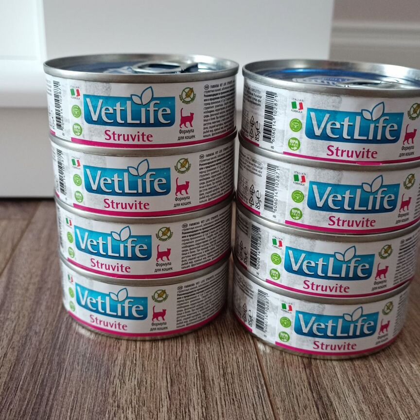 Корм для кошек Vetlife struvite
