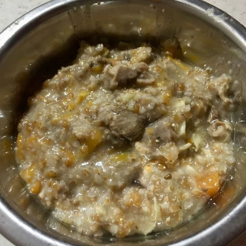 Каша для собак