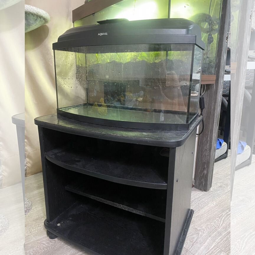 Аквариум с тумбой