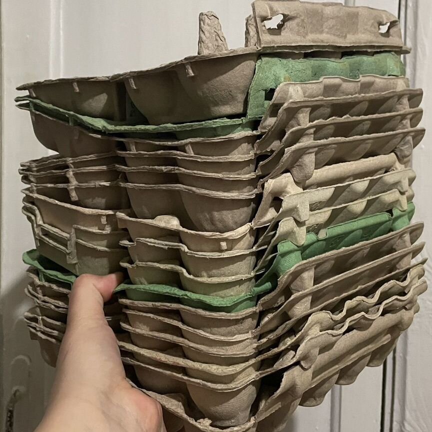 Коробки для яиц, 50  шт., цена за все