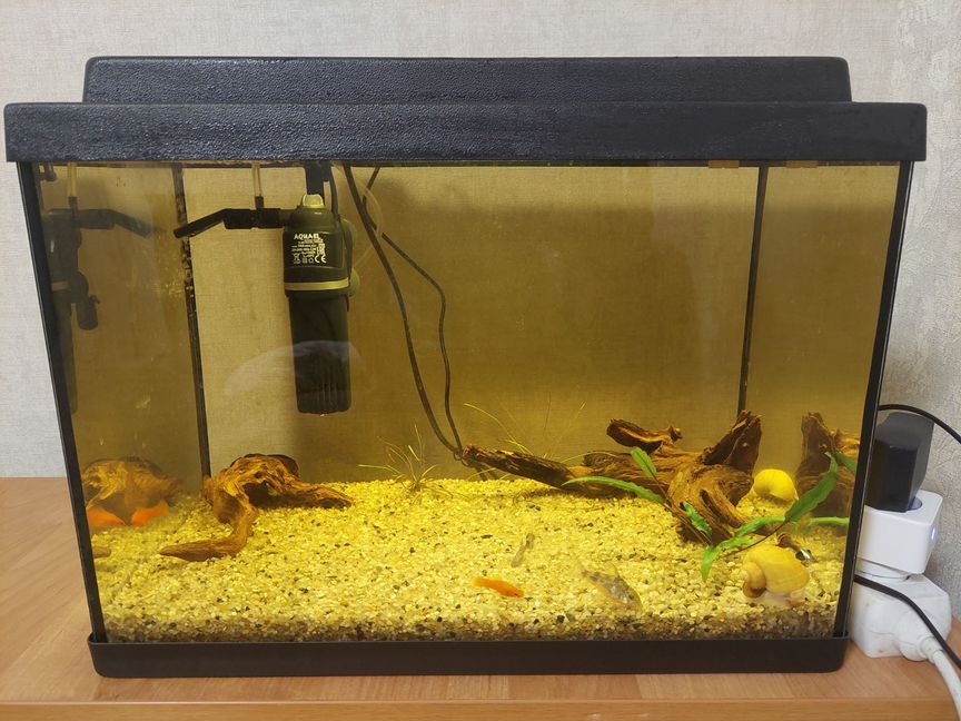 Аквариум 35л в сборе (новый)