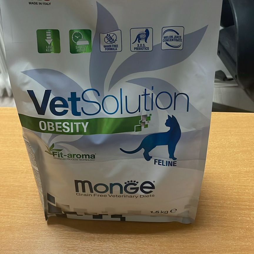 Ветеринарная диета Vetsolution Cat Obesity