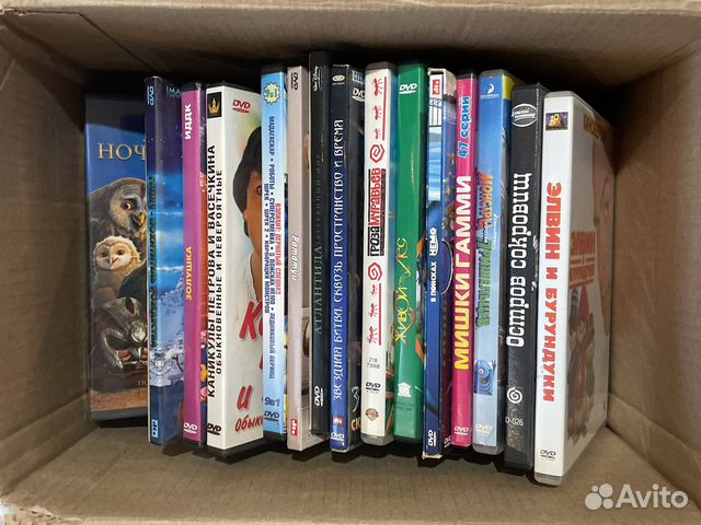 DVD диски с мультфильмами купить в Москве | Электроника | Авито